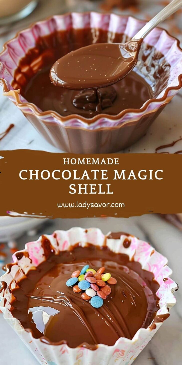 Homemade Chocolate Magic Shell