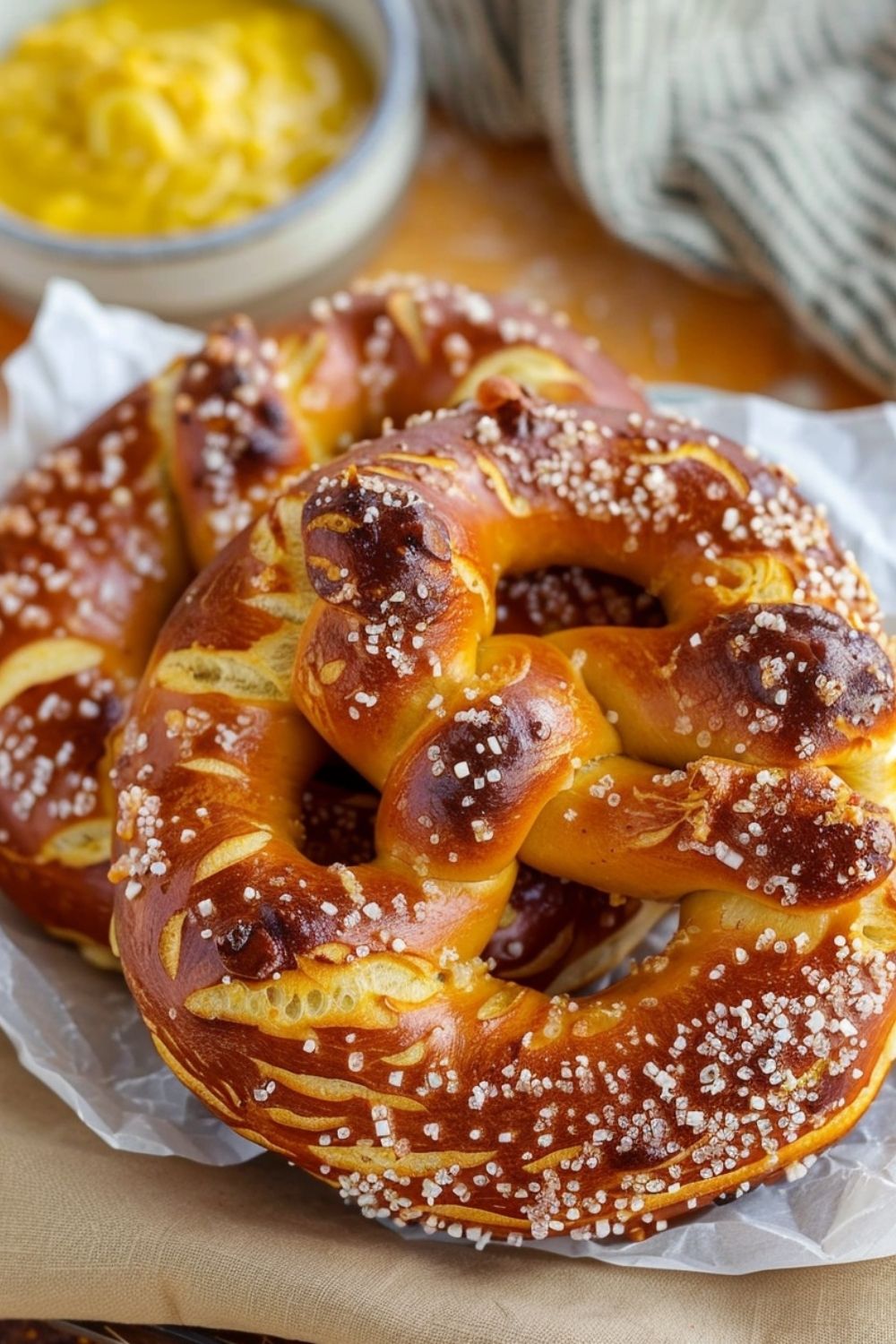 Homemade Soft Pretzels Recipe