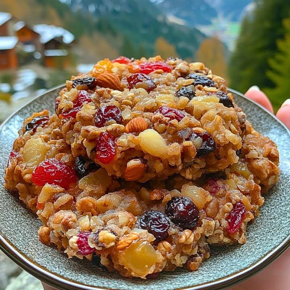 Christmas Rocks: Festive Fruit And Nut Cookies
