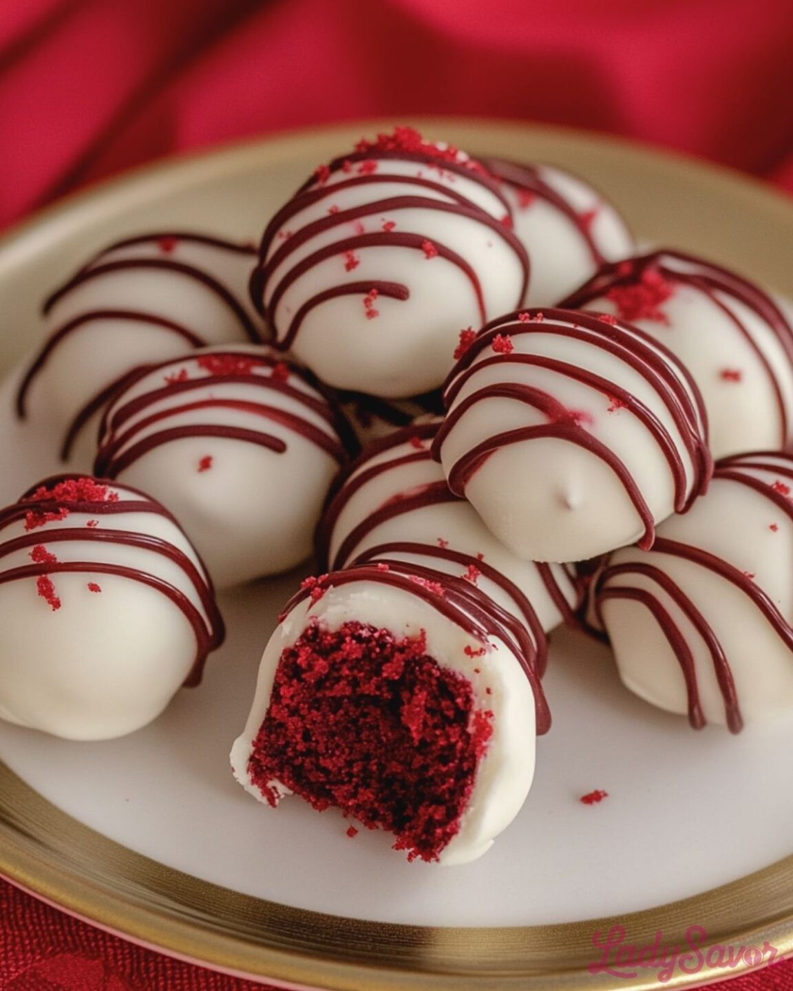 Red Velvet Cake Balls