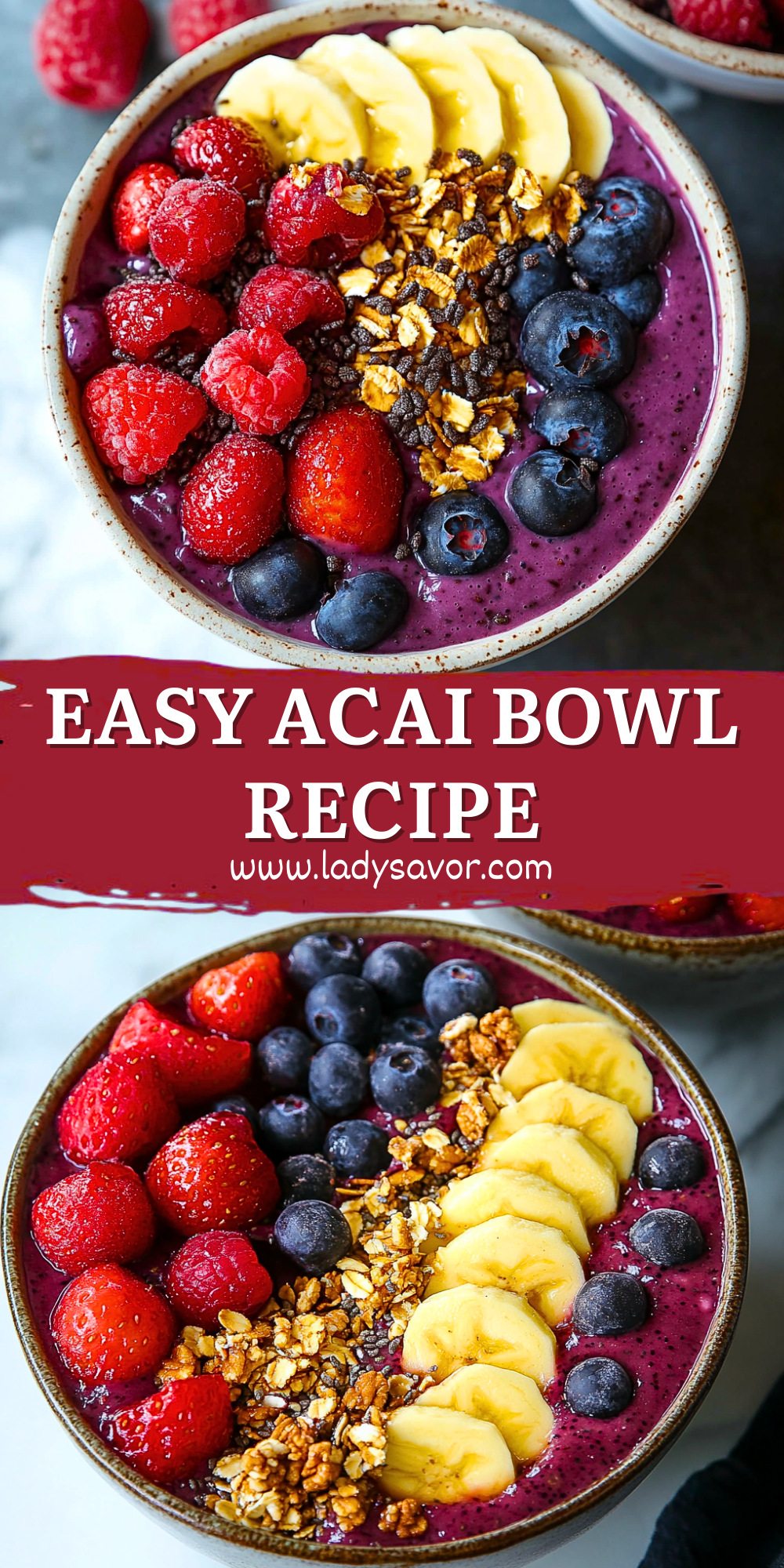 Easy Acai Bowl Recipe