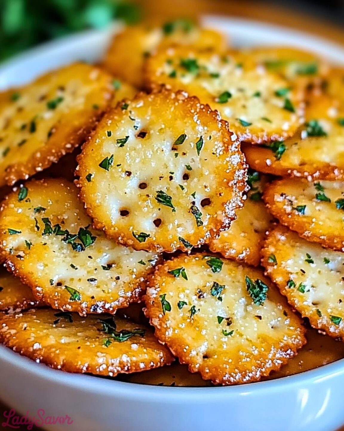 Garlic Ritz Snacks