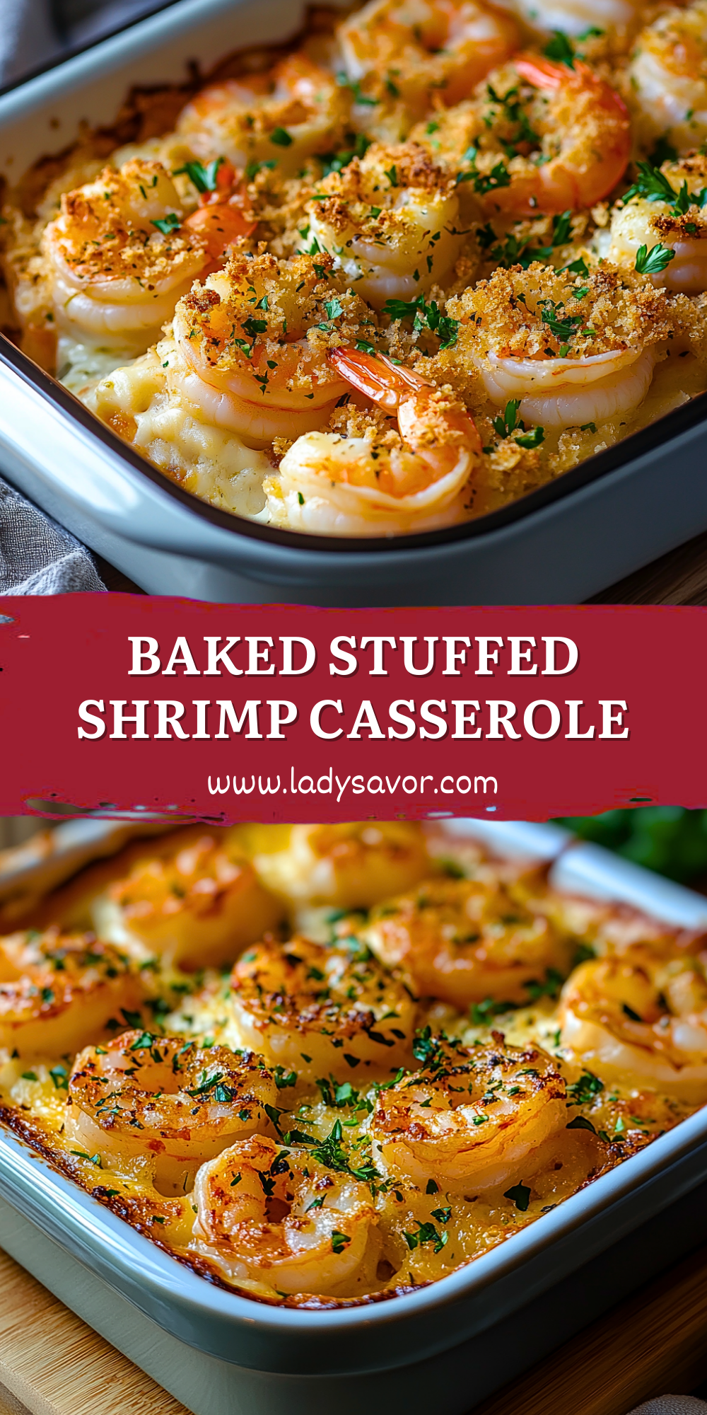 Baked Stuffed Shrimp Casserole