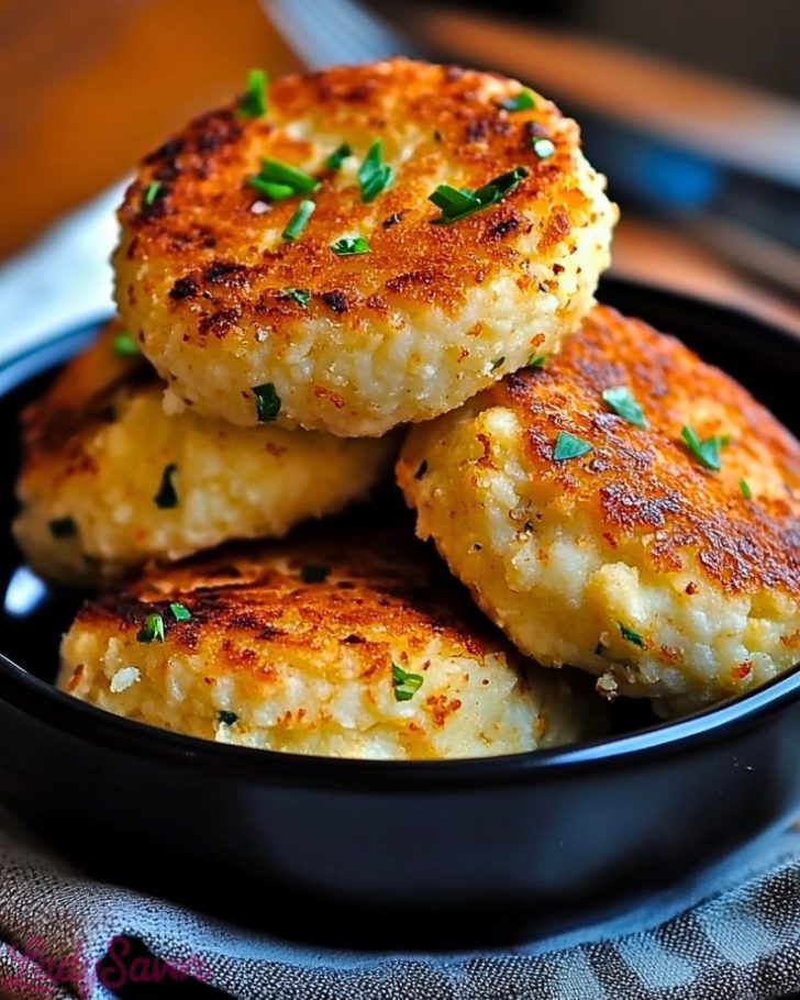 Cheesy Cauliflower Patties