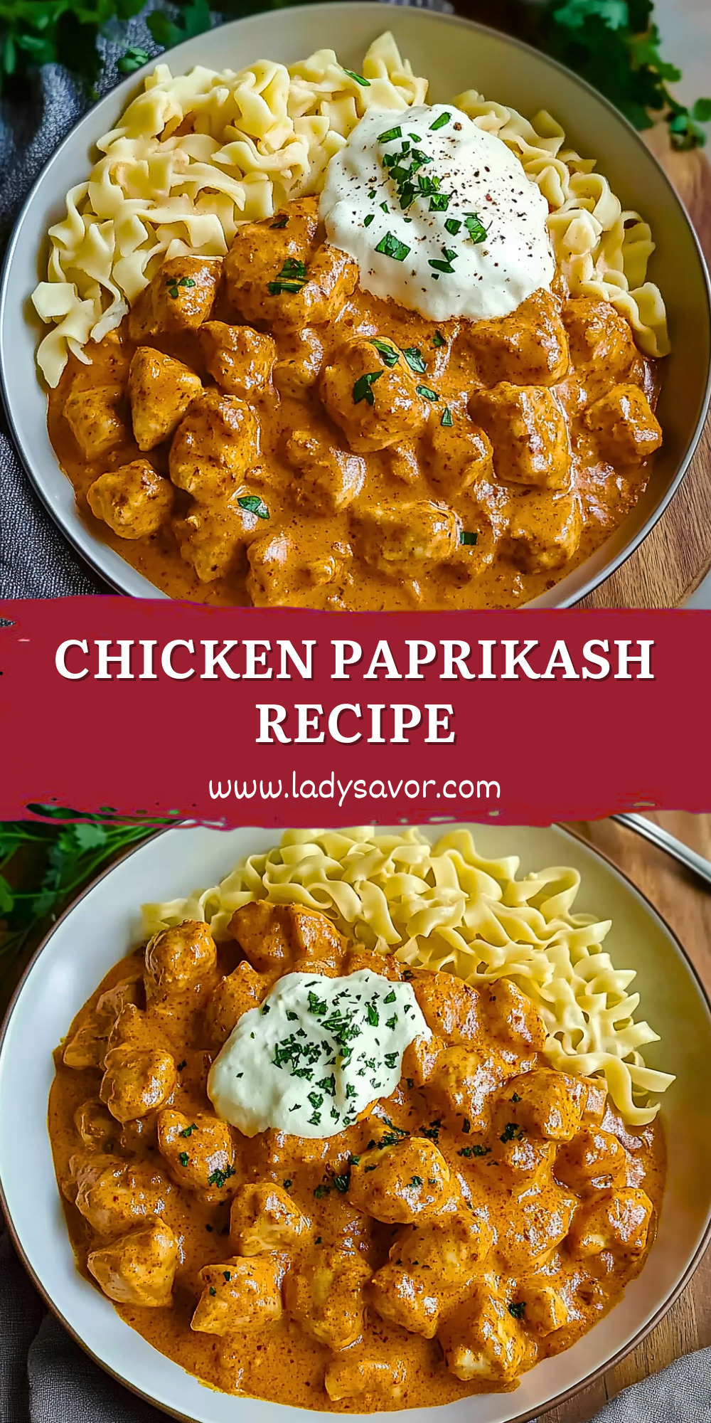 Chicken Paprikash