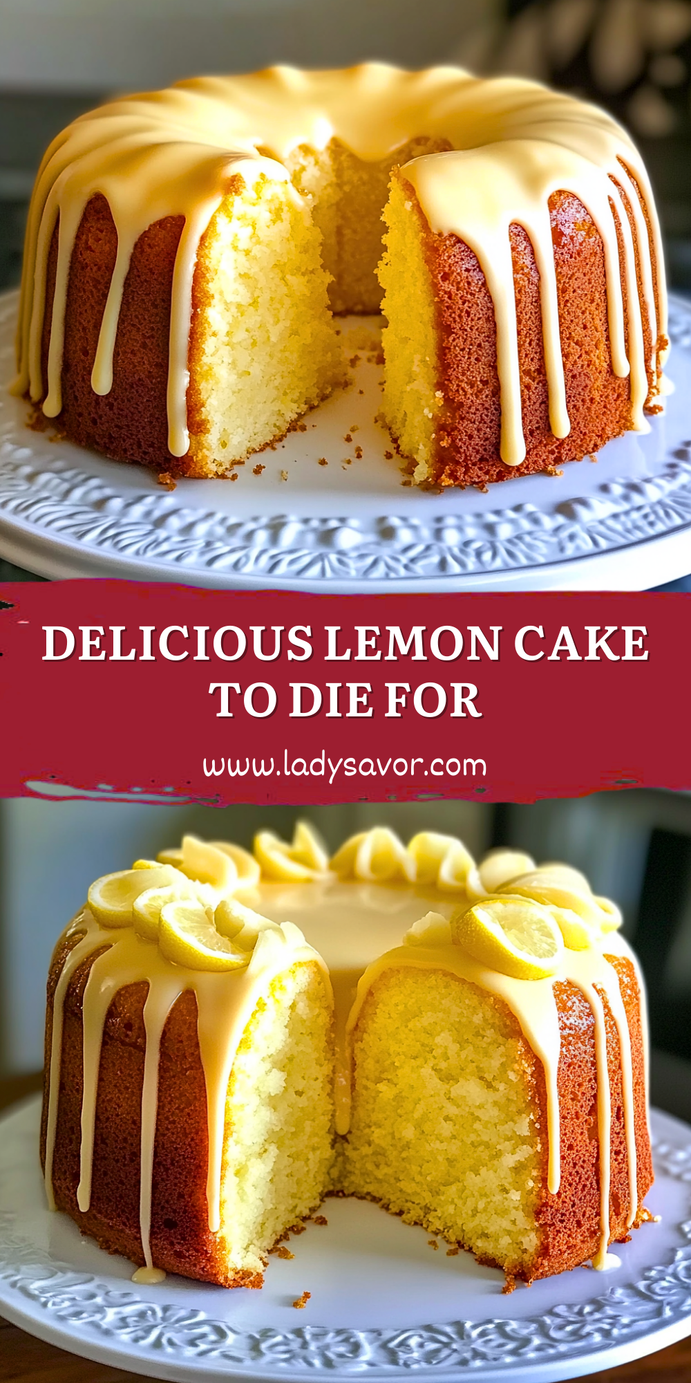 Delicious Lemon Cake To Die For