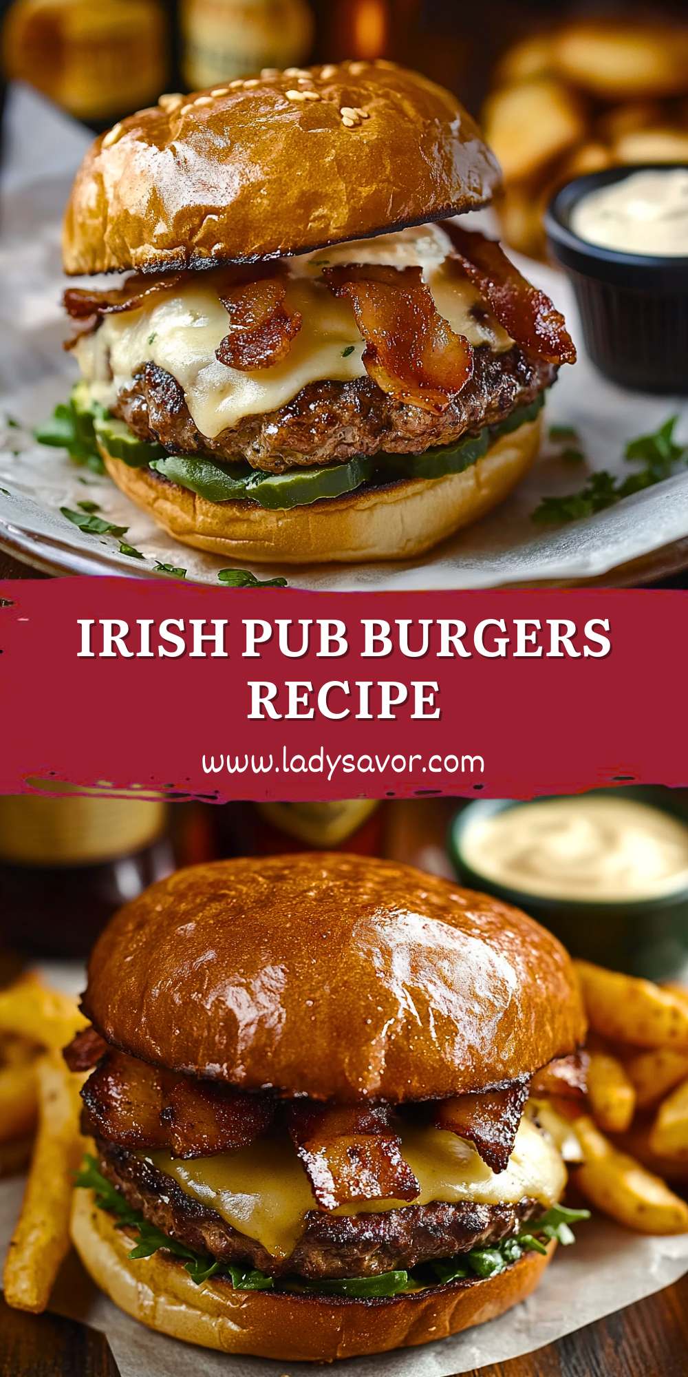 Irish Pub Burgers Recipe