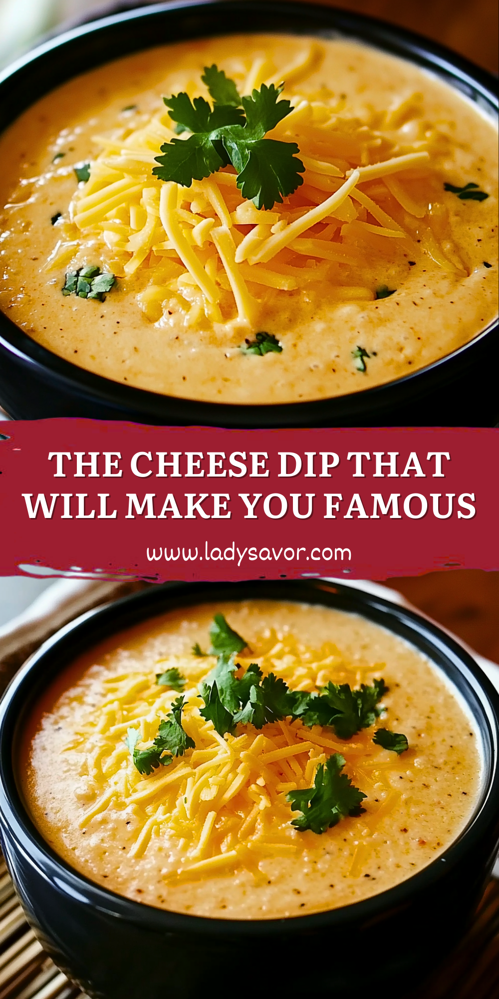 Creamy Sharp Cheddar & Jack Cheese Dip