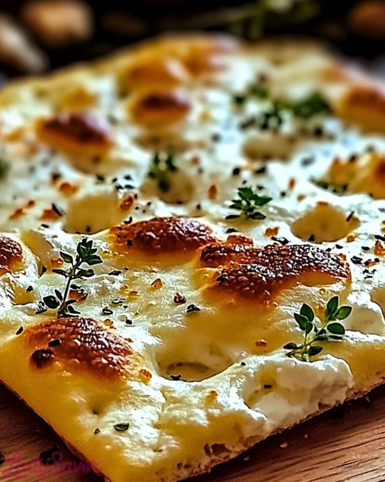 2-Ingredient Cottage Cheese Flatbread Recipe
