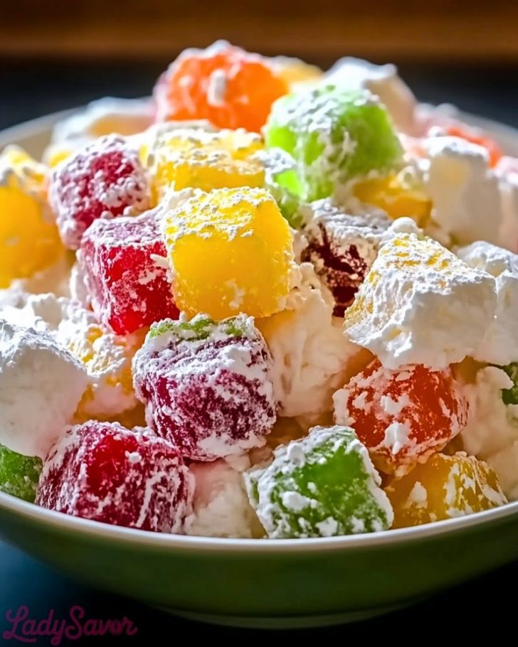 Easter Fruit Fluff Salad