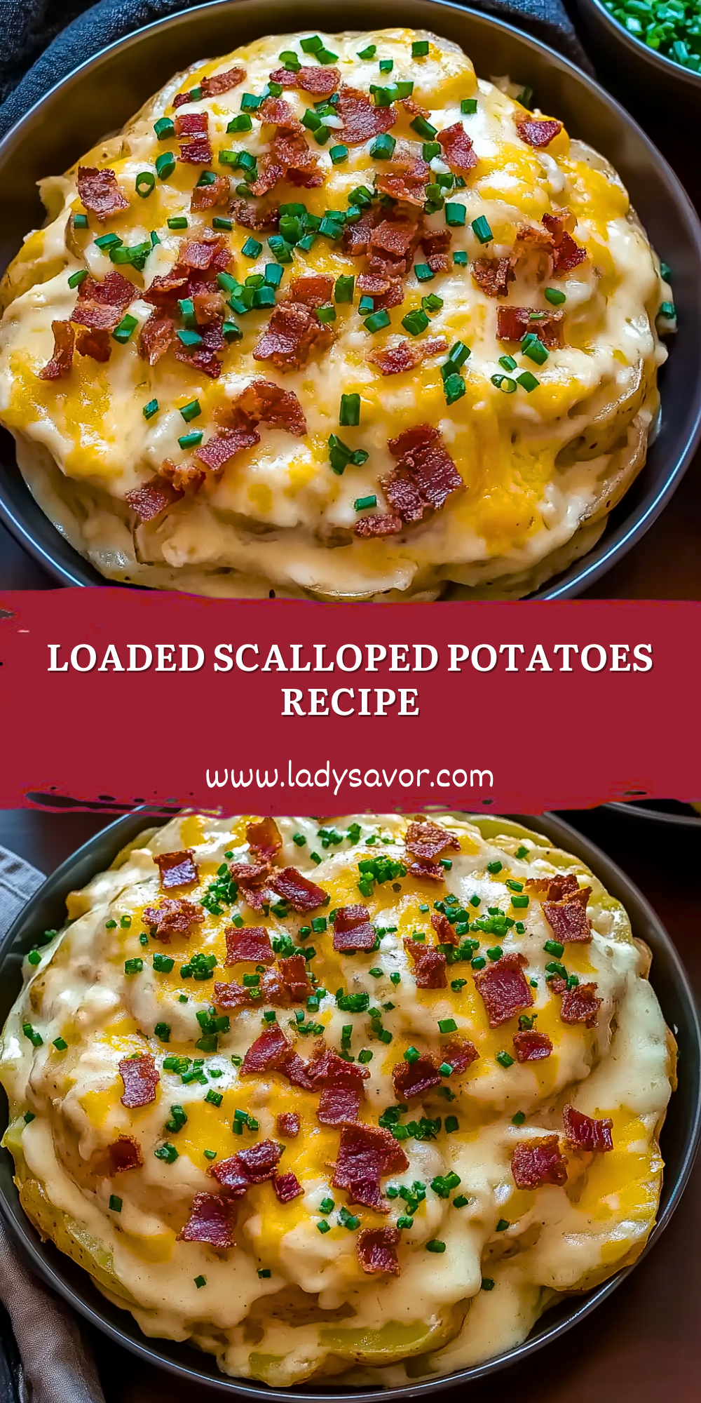 Loaded Scalloped Potatoes