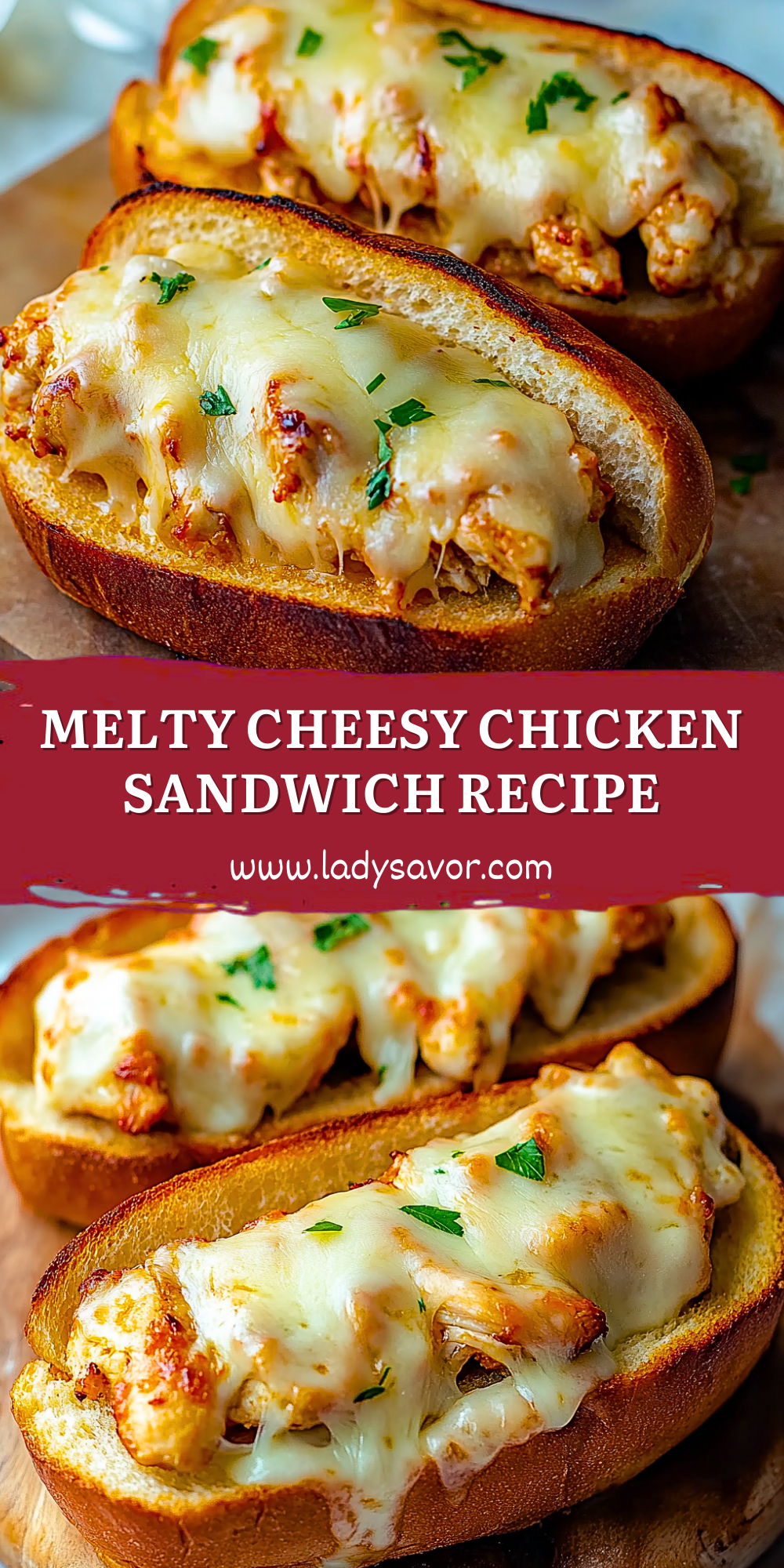 Melty Cheesy Chicken Sandwich