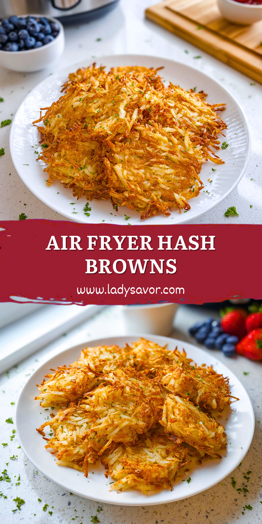 Air Fryer Hash Browns