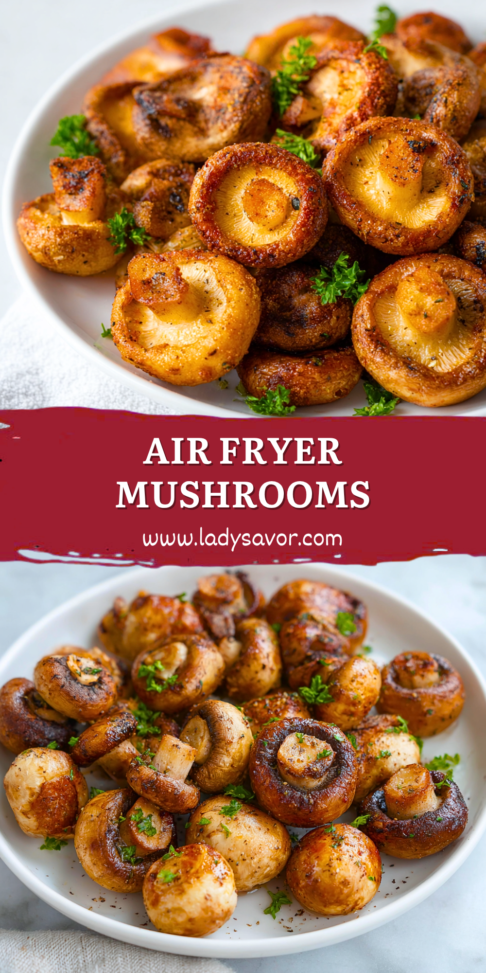 Air Fryer Mushrooms