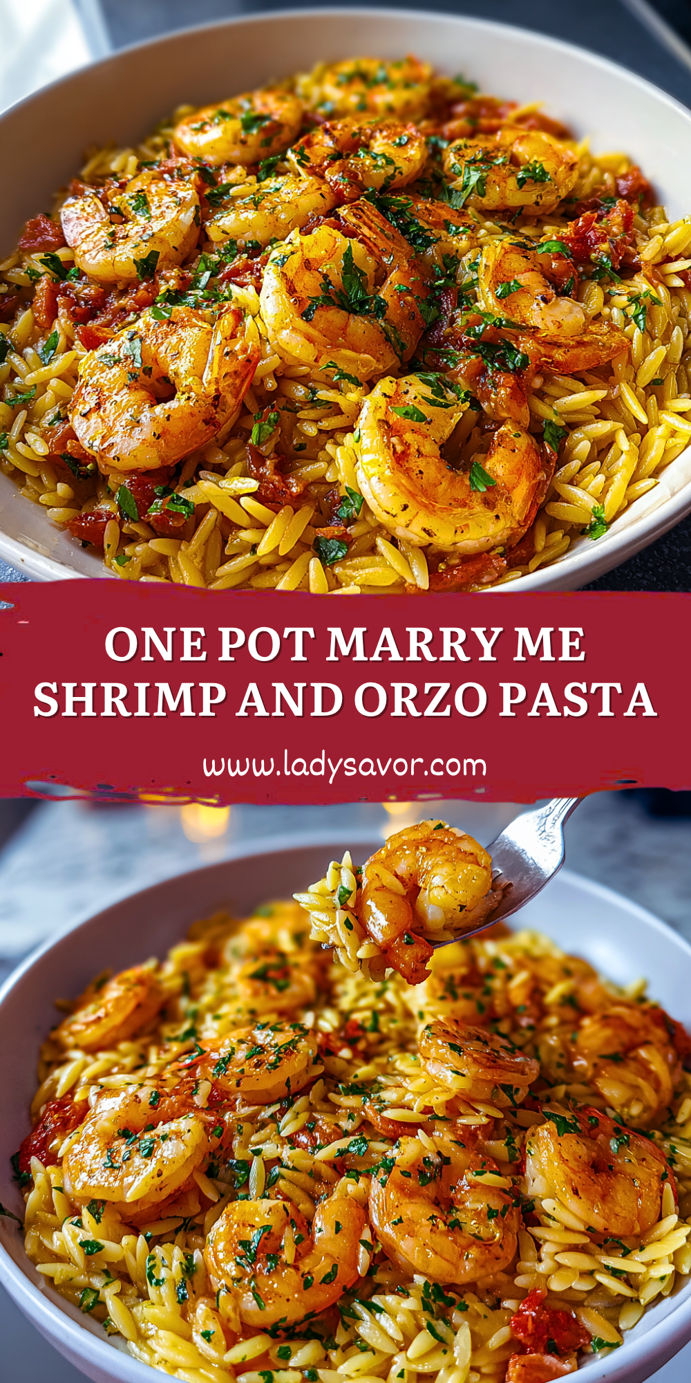 One Pot Marry Me Shrimp And Orzo Pasta