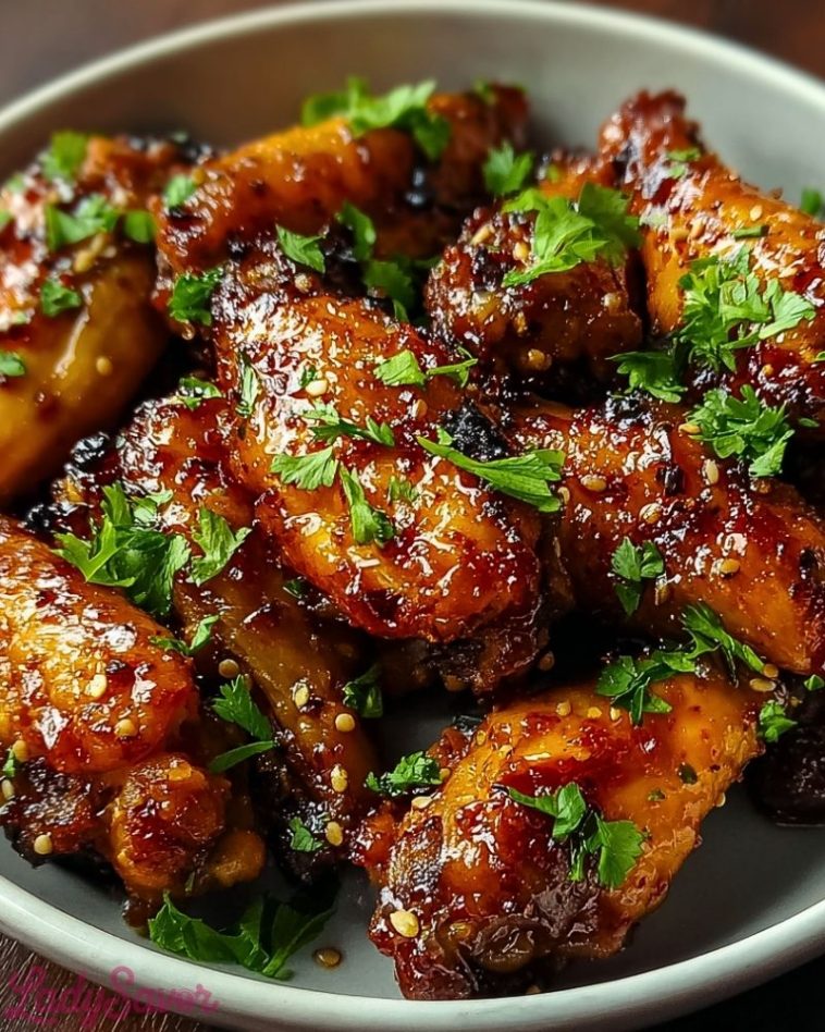 Sweet And Spicy Chicken Wings
