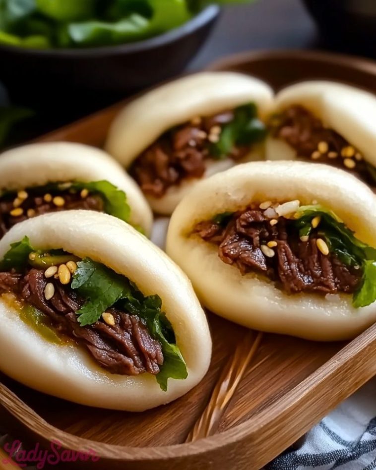 Tender Beef Bao Buns