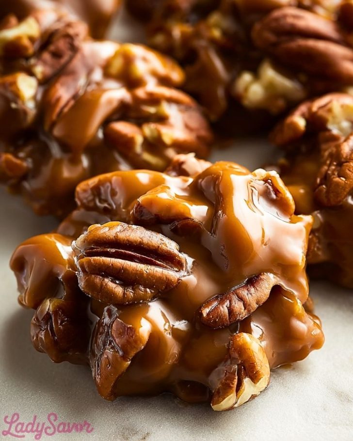 Caramel Pecan Clusters
