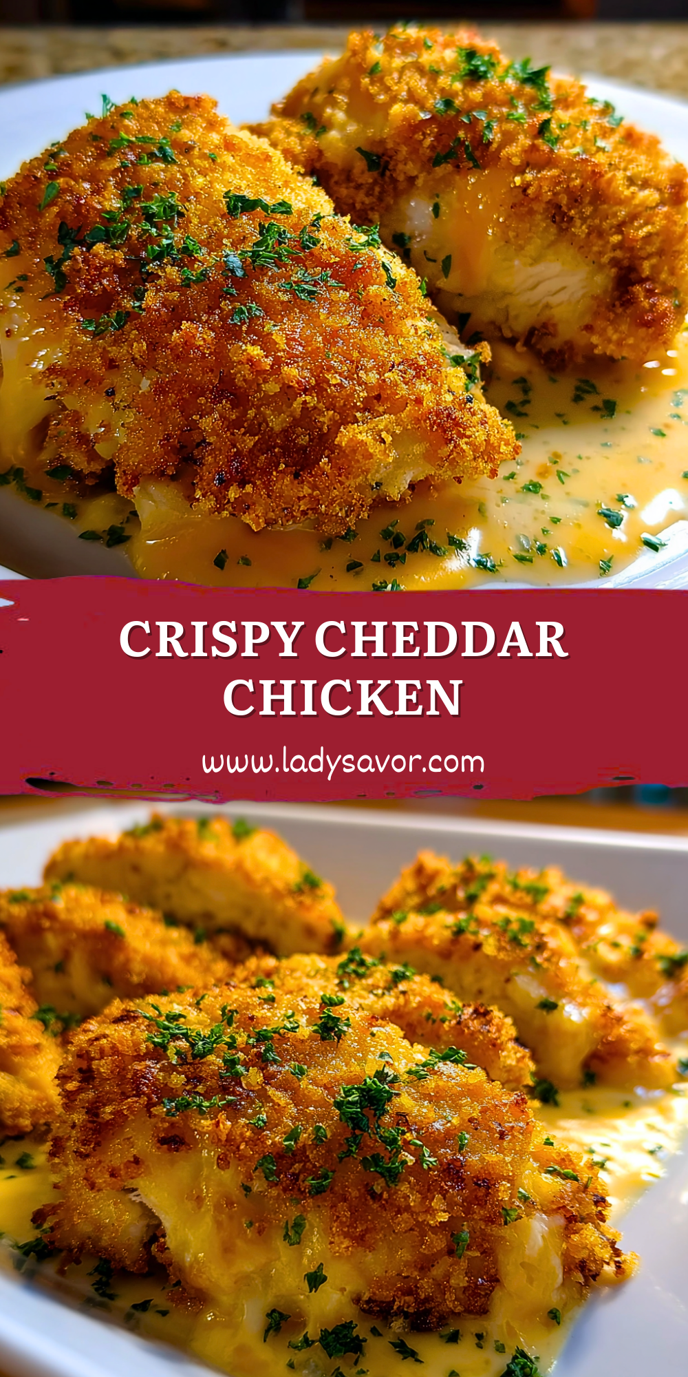 Crispy Cheddar Chicken