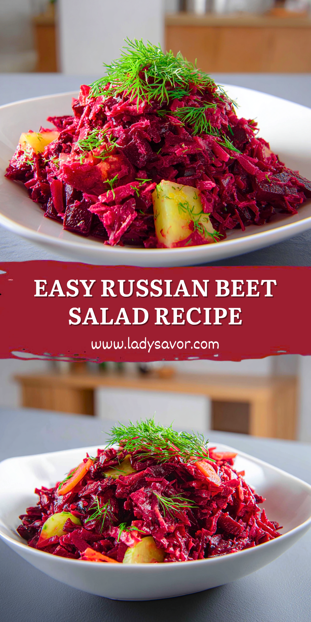 Easy Russian Beet Salad Recipe