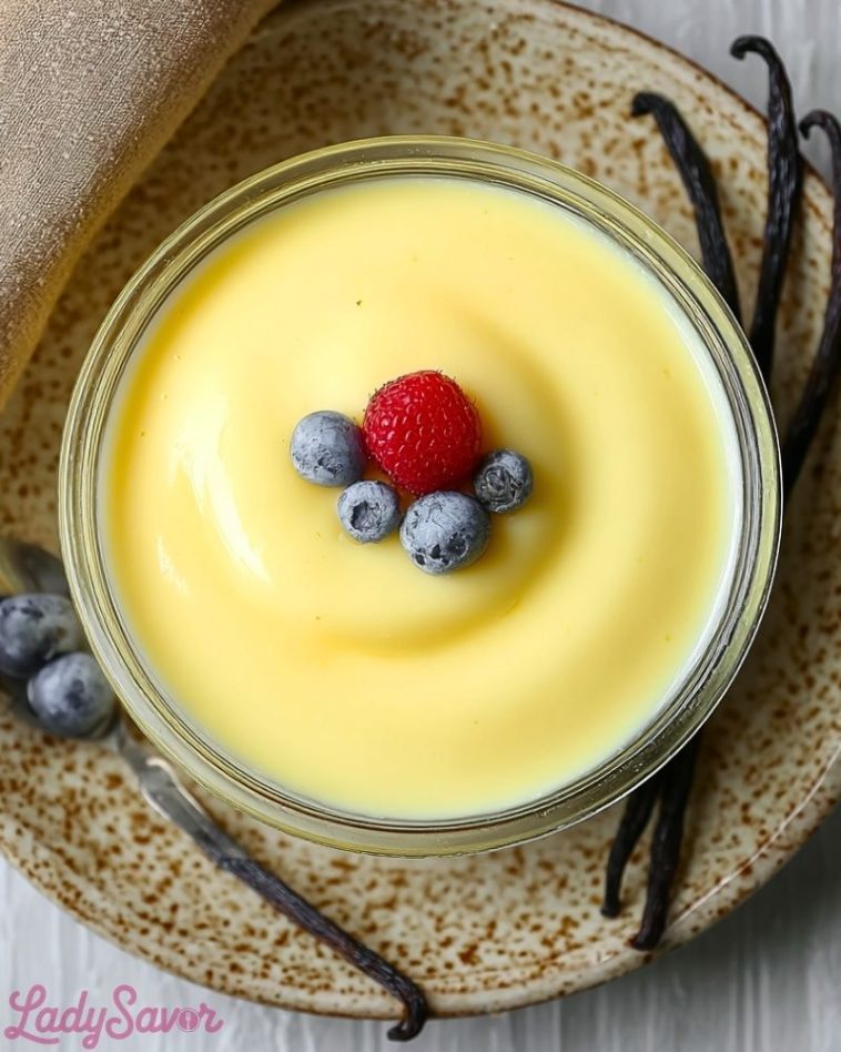 Homemade Vanilla Custard