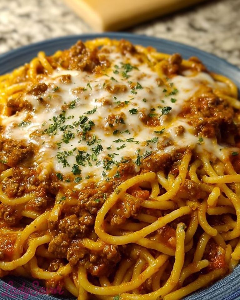 Velveeta Spaghetti With Italian Beef Marinara