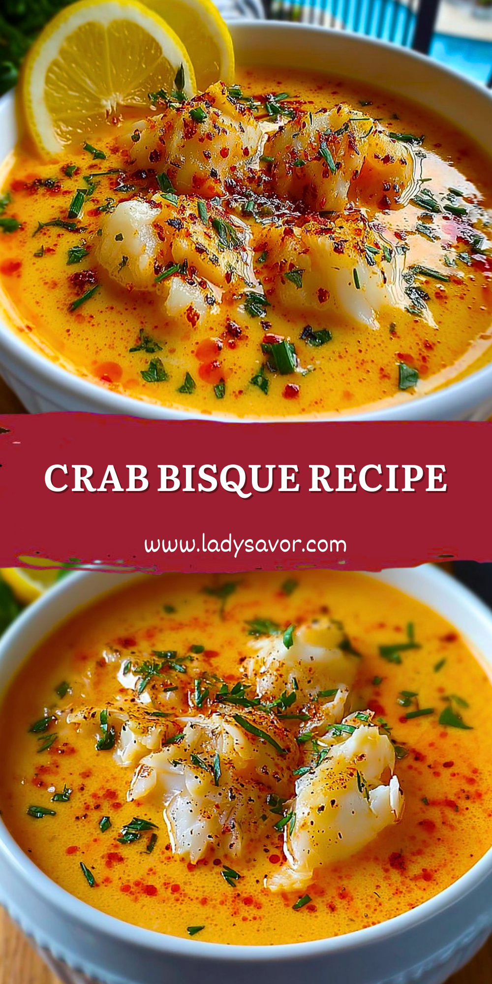 Crab Bisque Recipe