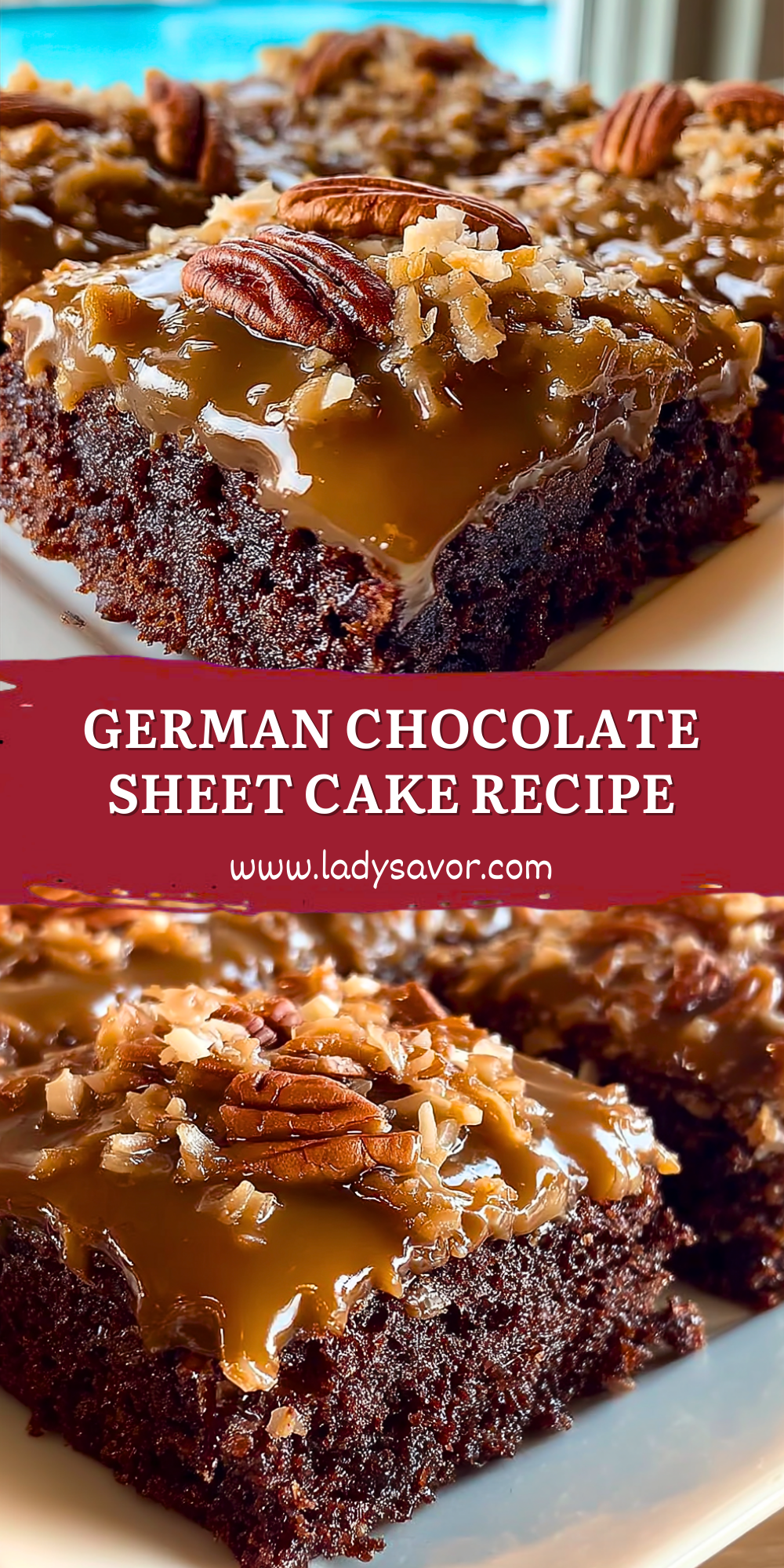 German Chocolate Sheet Cake Recipe