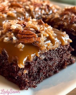 German Chocolate Sheet Cake Recipe