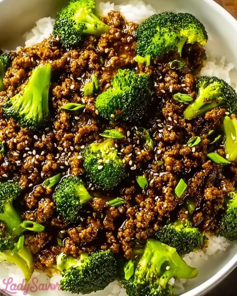 Ground Beef And Broccoli
