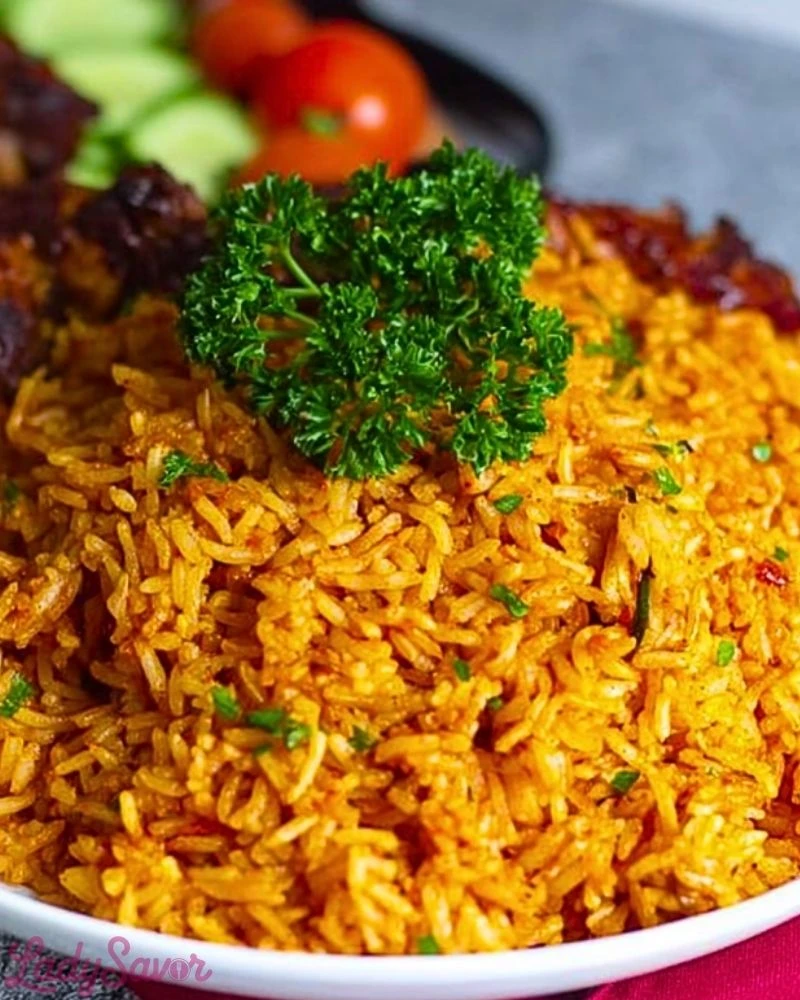 Authentic West African Jollof Rice